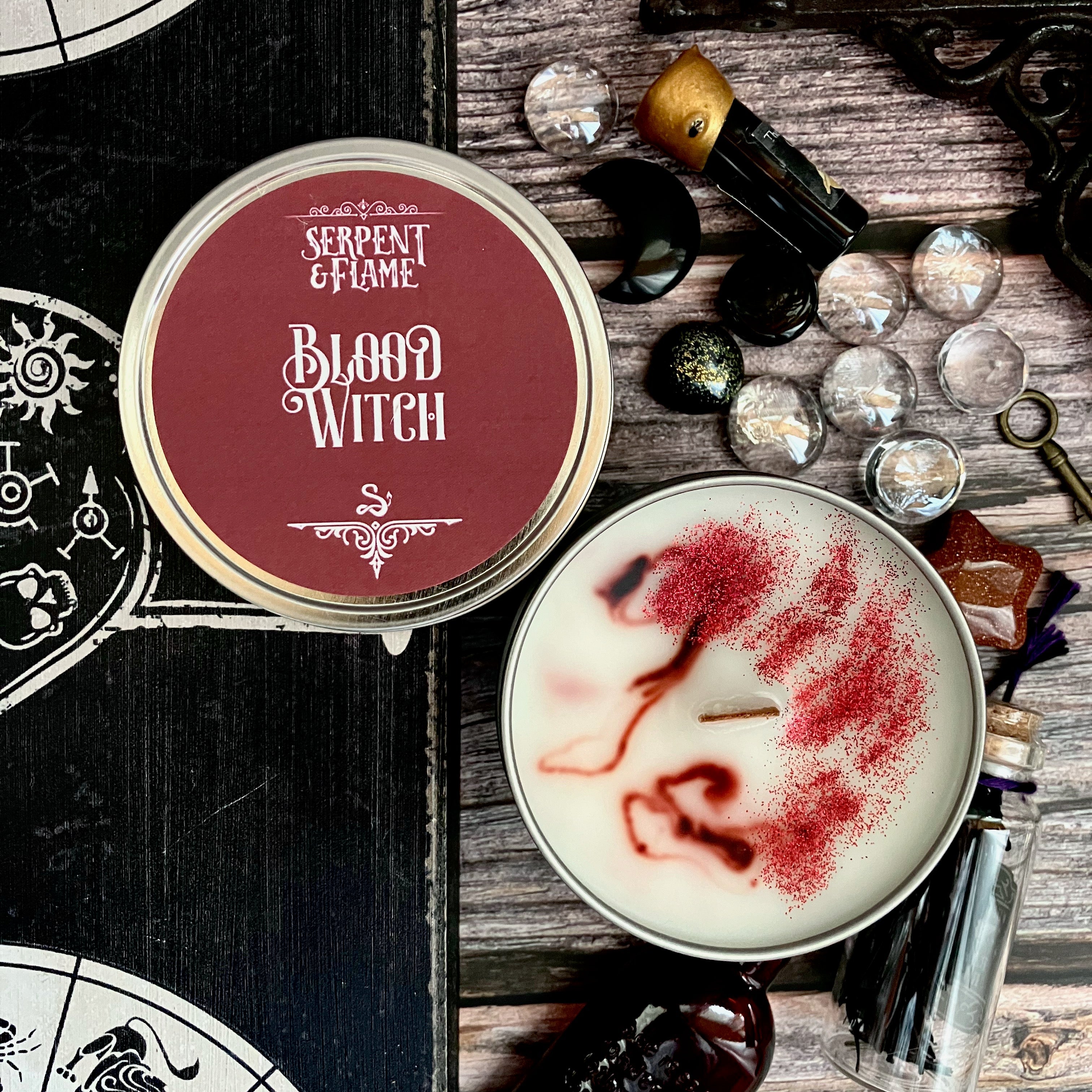 Blood Witch – Serpent & Flame Candle Co