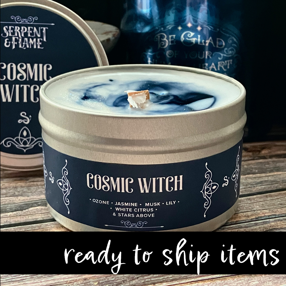 Cosmic Witch – Serpent & Flame Candle Co