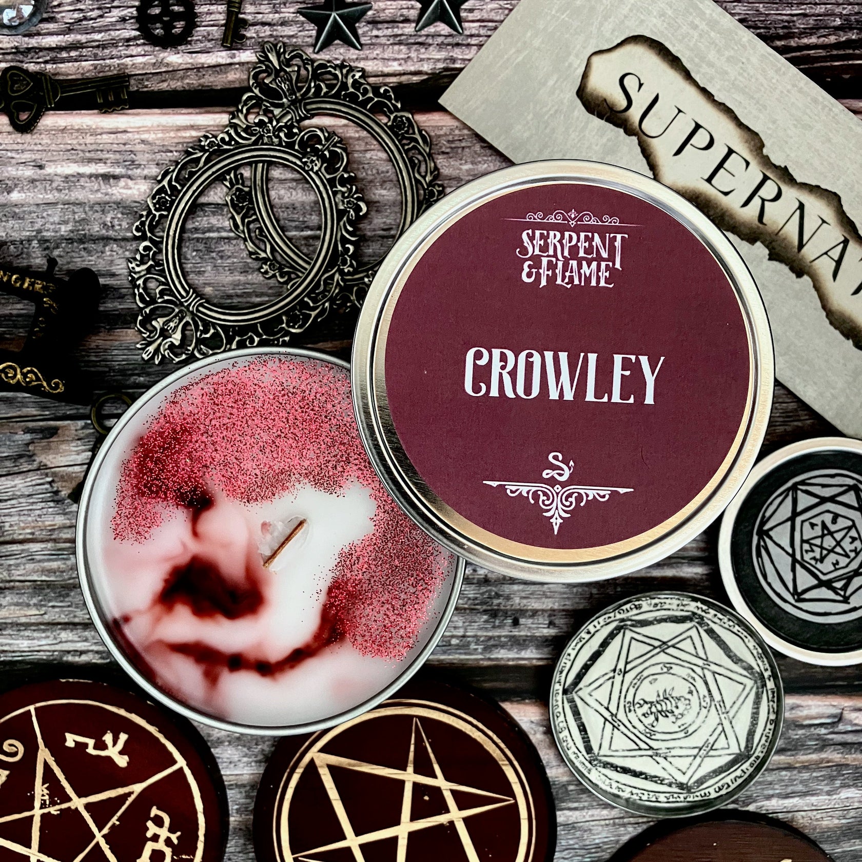 Crowley – Serpent & Flame Candle Co