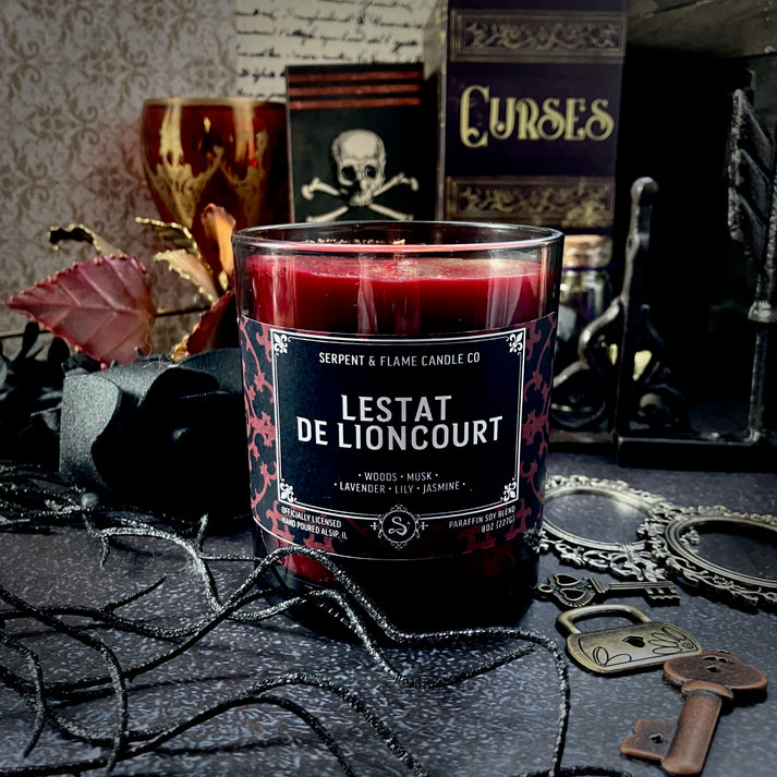 Lestat De Lioncourt, Interview with the Vampire Candle – Serpent & Flame Candle Co
