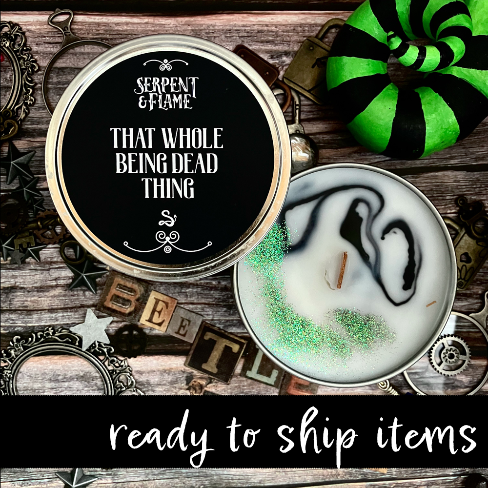 Being Dead Thing – Serpent & Flame Candle Co