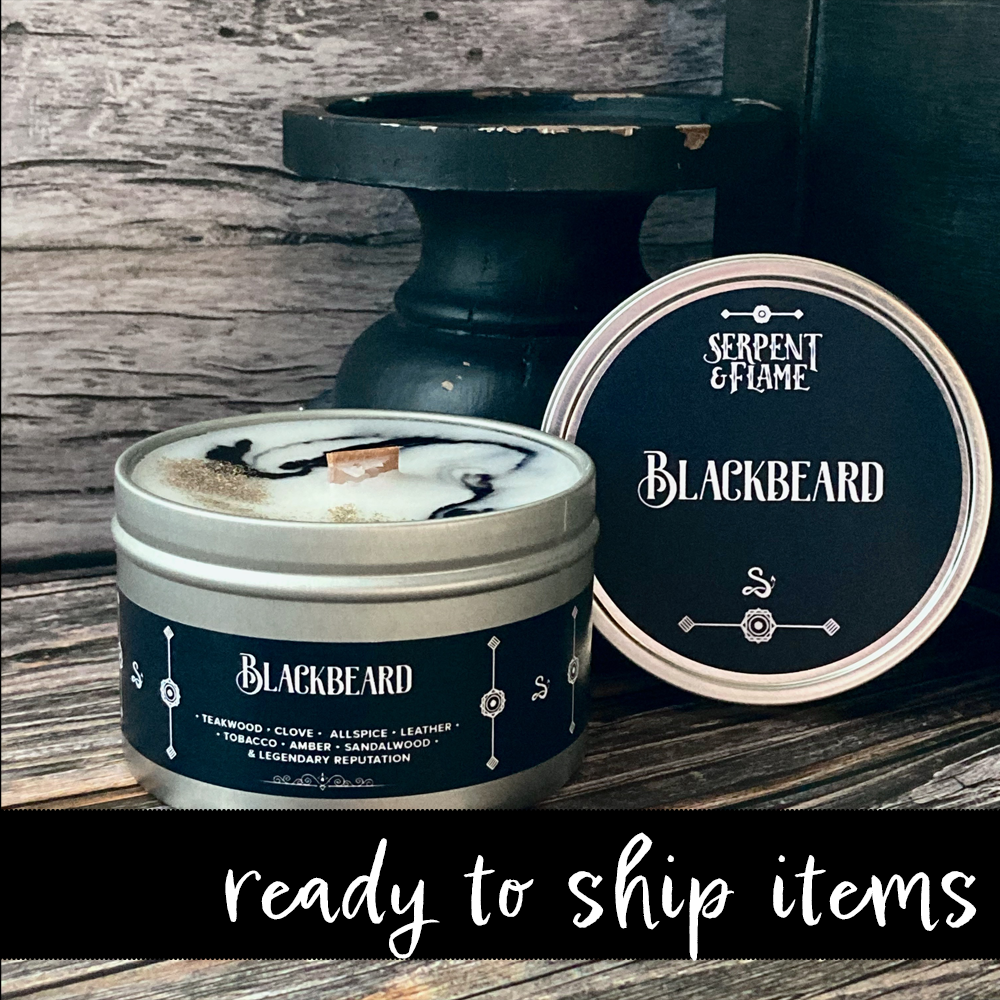 Blackbeard – Serpent & Flame Candle Co