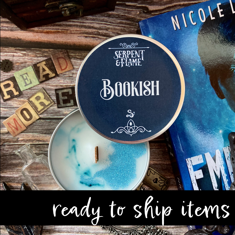 Bookish – Serpent & Flame Candle Co