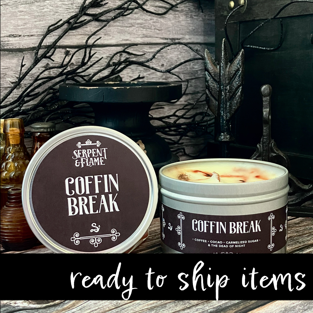 Coffin Break – Serpent & Flame Candle Co