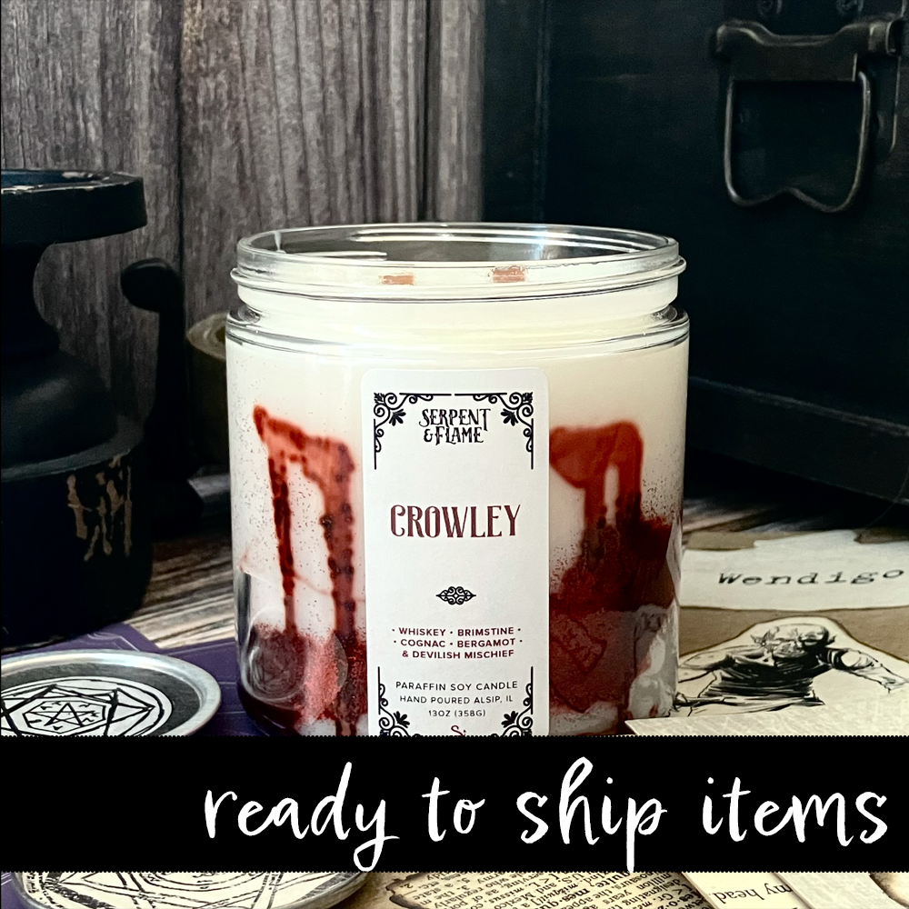 Crowley – Serpent & Flame Candle Co