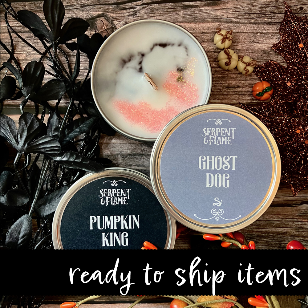 Ghost Dog – Serpent & Flame Candle Co