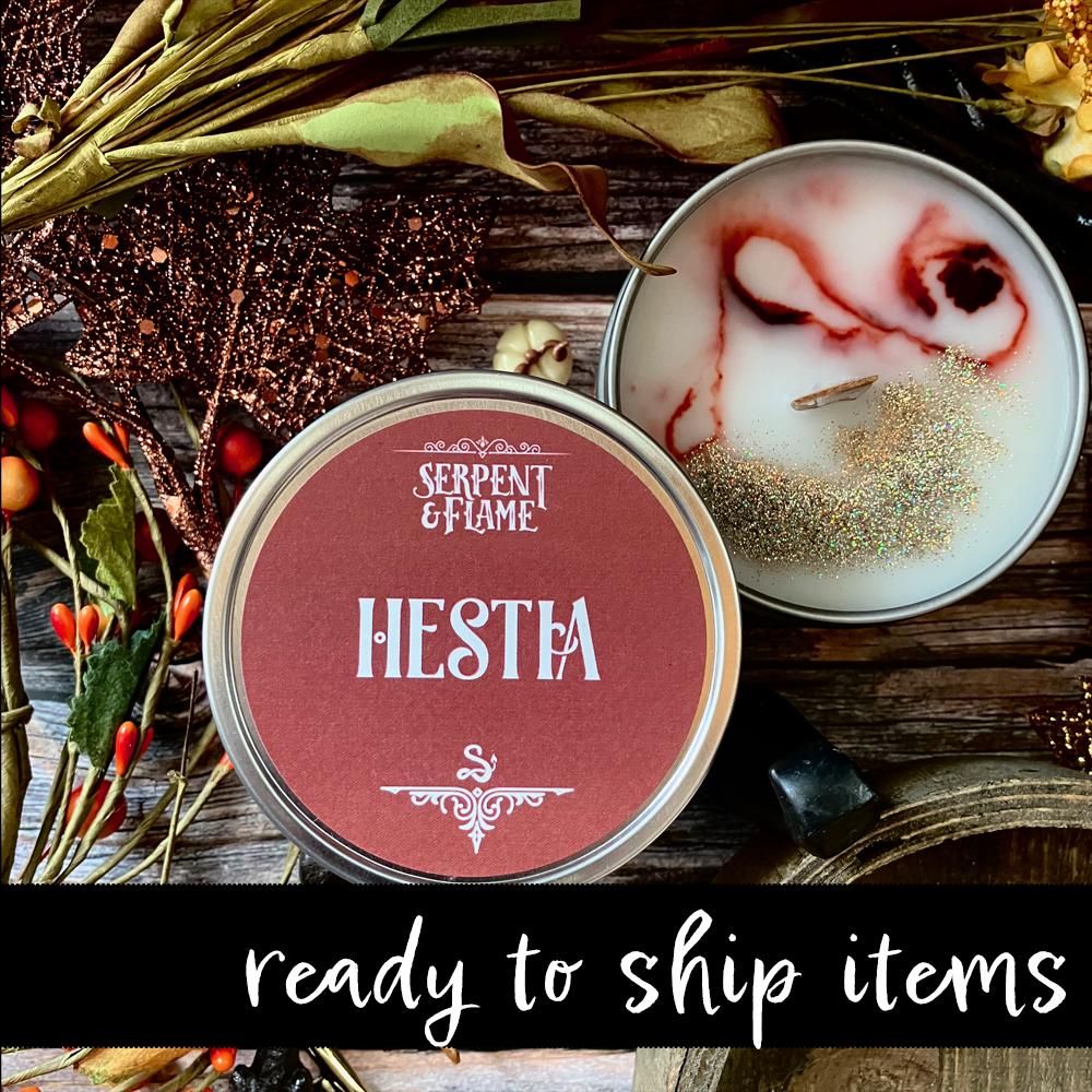 Hestia – Serpent & Flame Candle Co