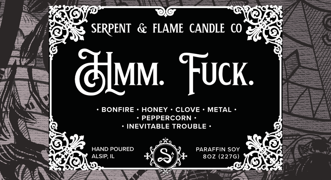 Hmm. Fuck., Honey Clove Peppercorn – Serpent & Flame Candle Co
