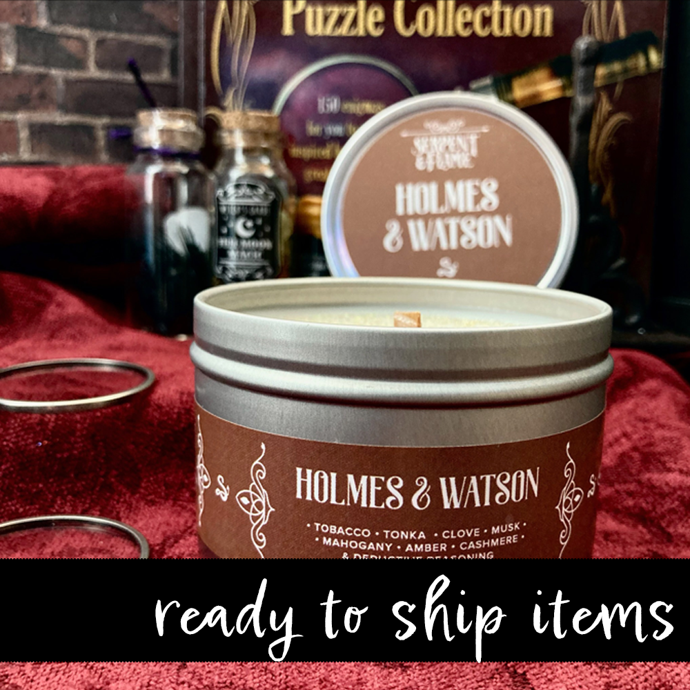 Holmes & Watson – Serpent & Flame Candle Co