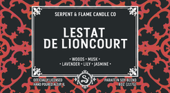 Lestat De Lioncourt, Interview with the Vampire Candle – Serpent & Flame Candle Co
