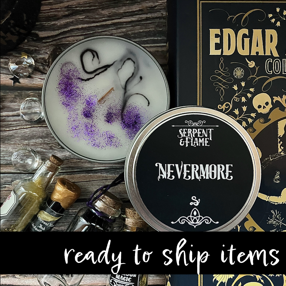 Nevermore – Serpent & Flame Candle Co